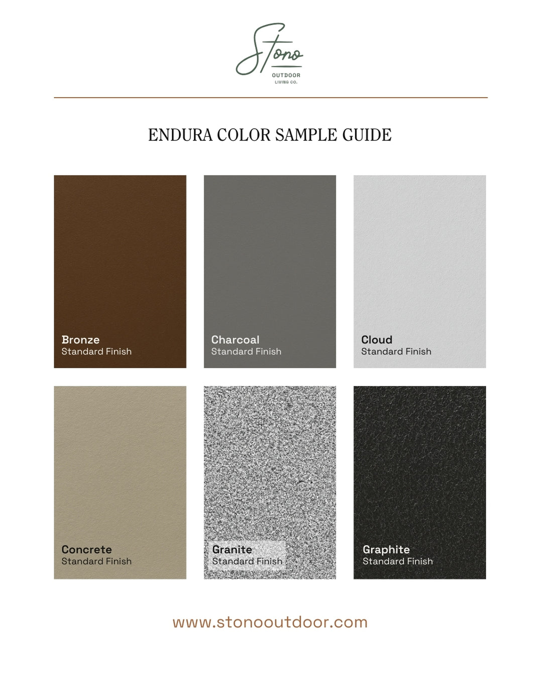 Color Swatch Sample Kit - Elevate Your Outdoor Cooking Game