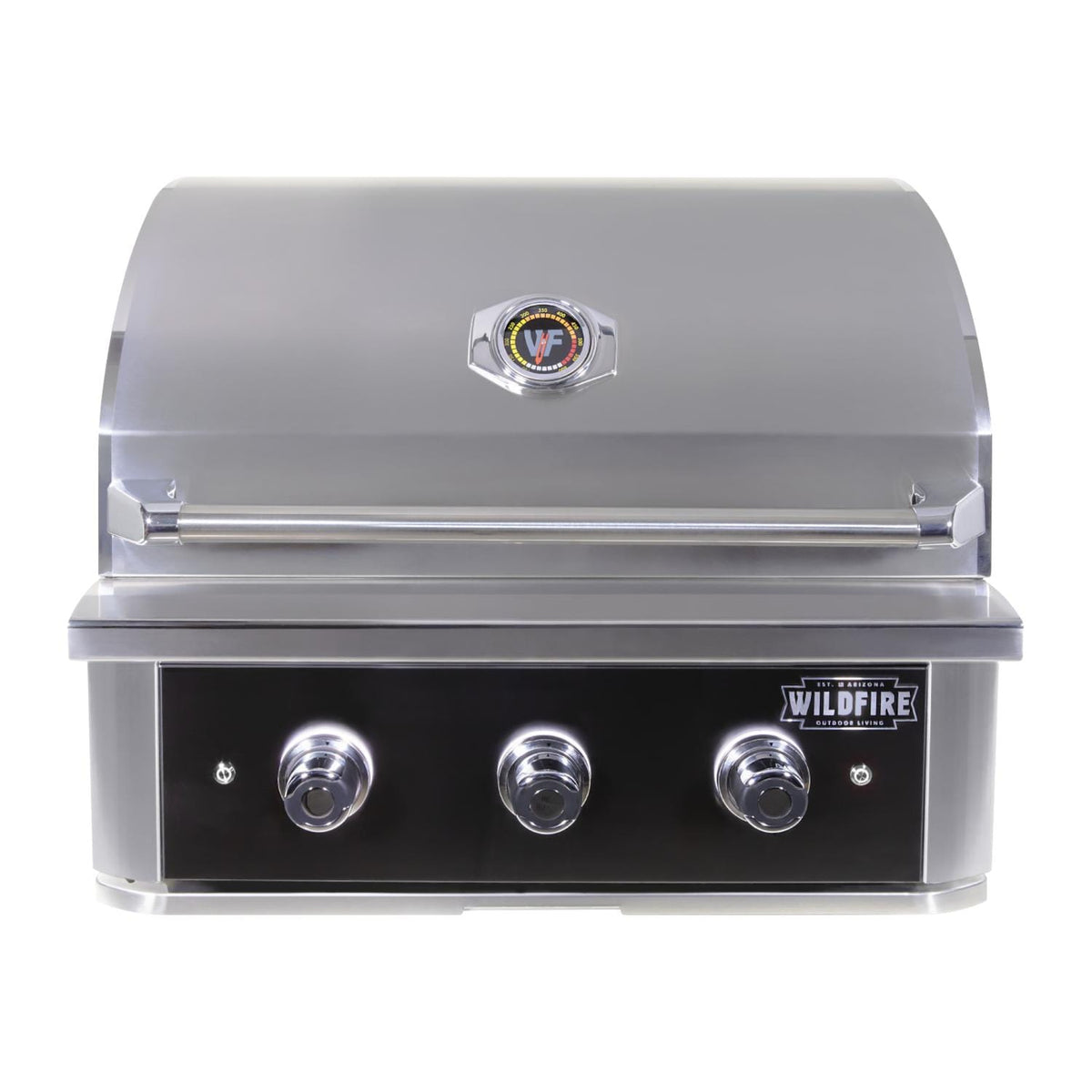 Wildfire Ranch PRO 30-Inch Black 304 SS Natural Gas Grill - WF-PRO30G ...