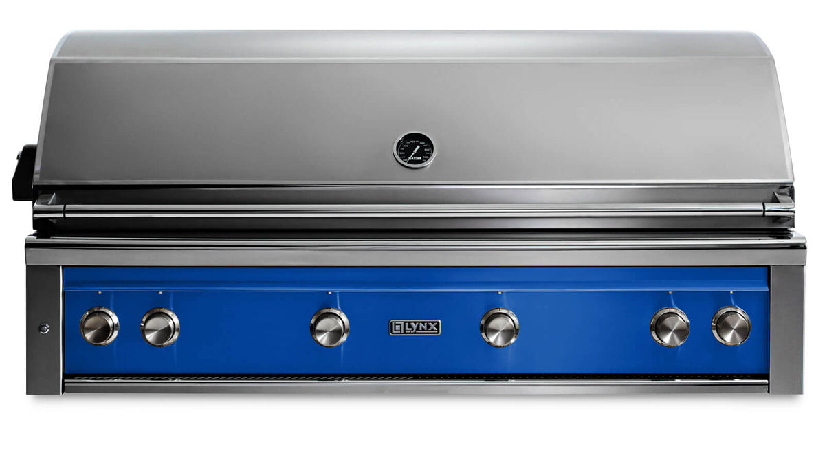 Lynx 54" Built-In Grill - 1 Trident™ w/ Rotisserie in SS - L54TR-LP - Elevate Your Outdoor ...