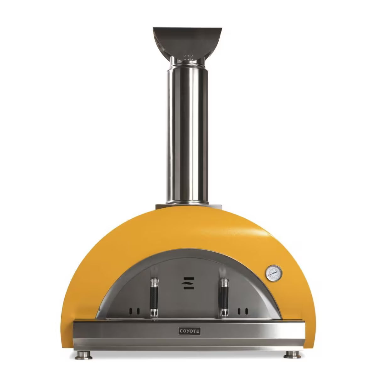 Coyote 40" Duomo Wood Fired Outdoor Oven, Yellow - C1PZ40WY